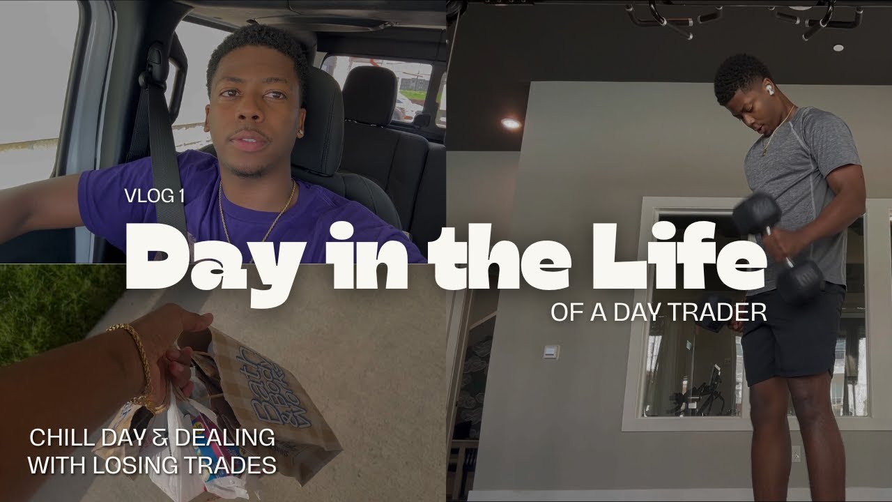 Day in the Life of a Day Trader \ Chill Day & Dealing With Losing ...