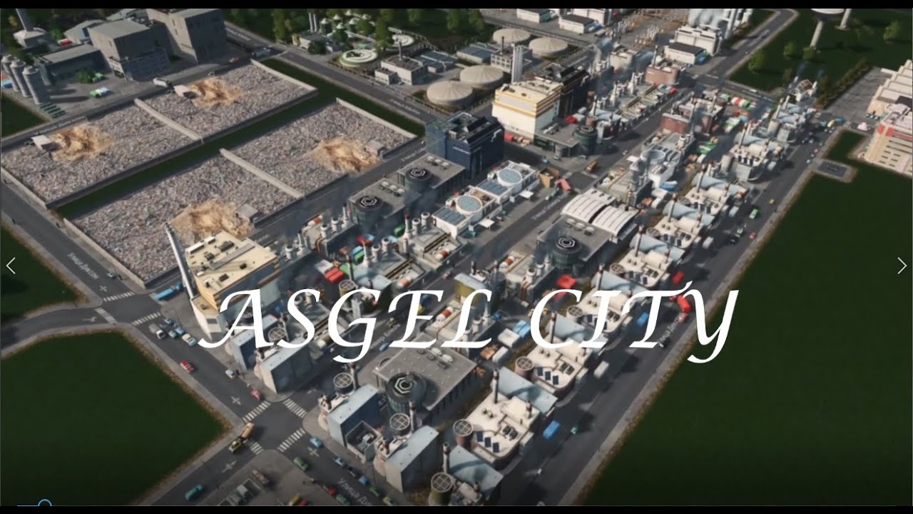 City Skyline - Overview of the city 2K - YouTube