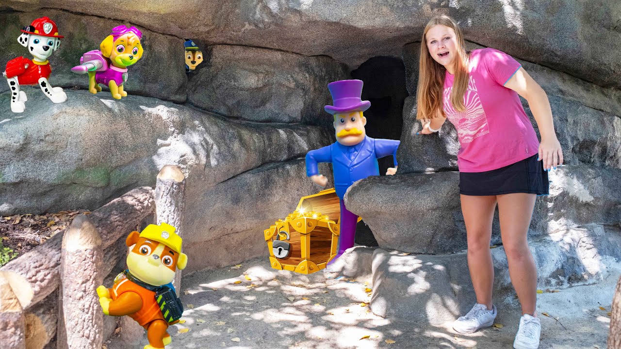 Assistant Finds Paw Patrol and Mayor Humdingers treasure in the Disney ...