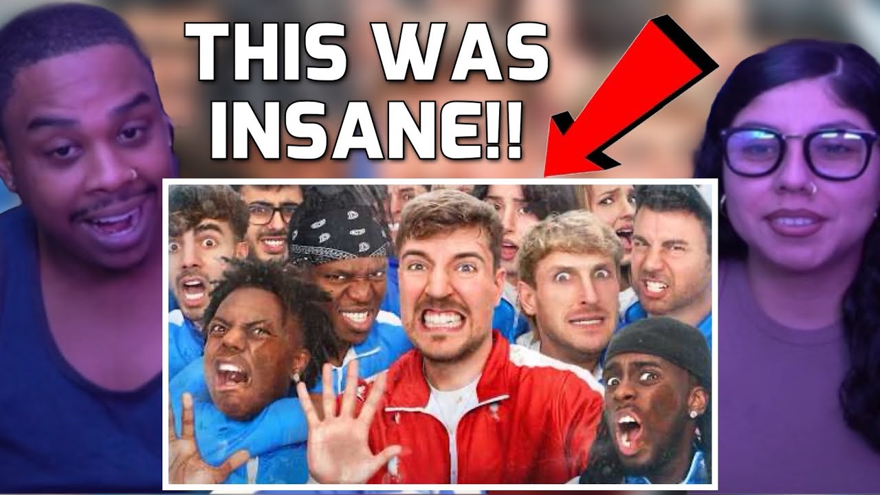 Wilburn Shenanigans REACTS to 50 Youtubers FIGHT for 1,000,000 - YouTube
