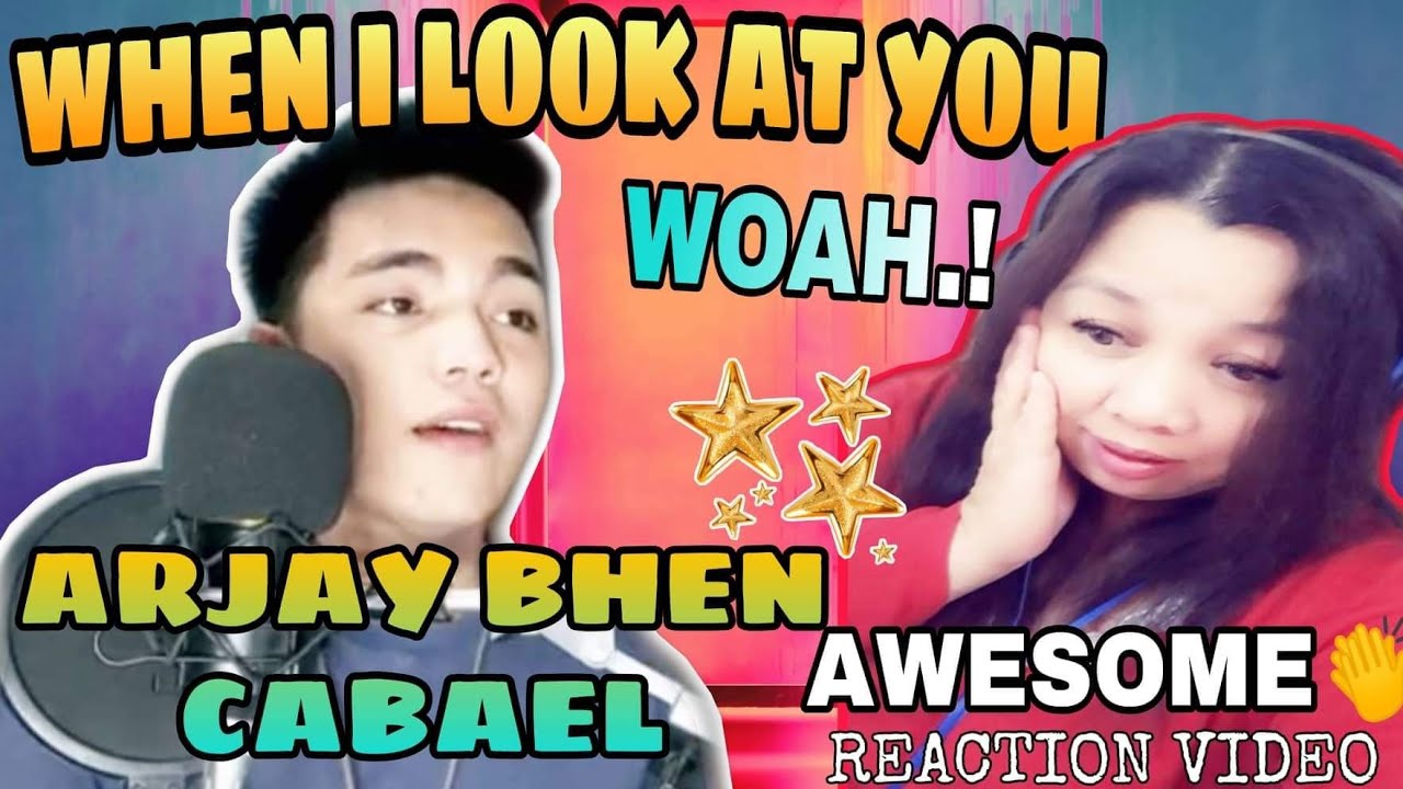 AWESOME / WHEN I LOOK AT YOU (Cover Song) By: Arjay Bhen Cabael ...