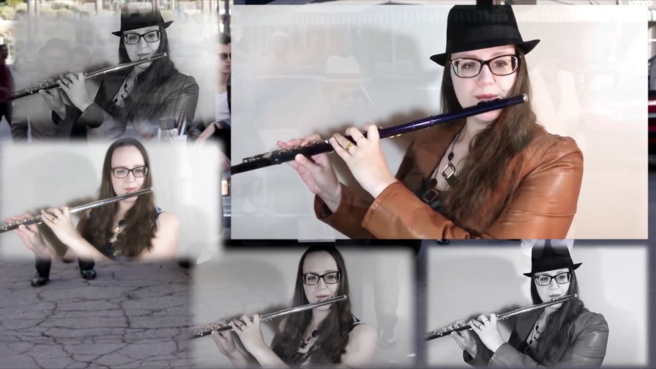 UPTOWN FUNK Bruno Mars Flute Quartet Cover - YouTube