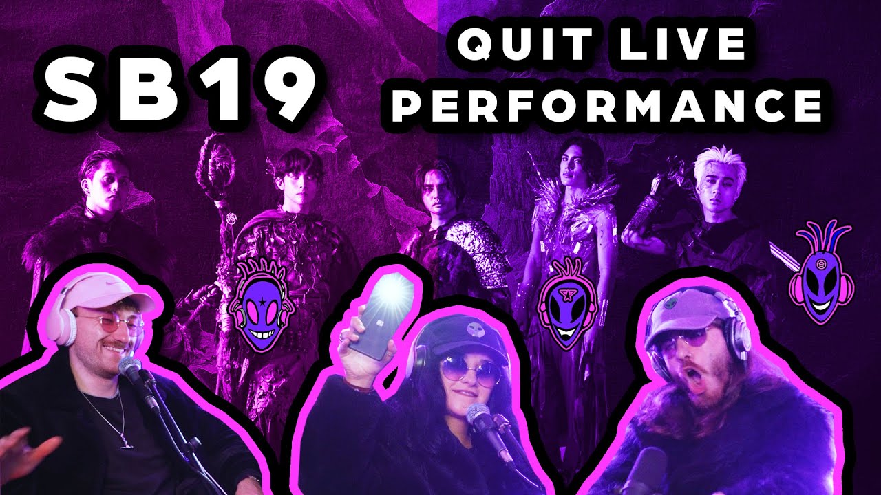 MUSIC ARTISTS FIRST TIME REACTION _ SB19 QUIT LIVE PERFORMANCE ...