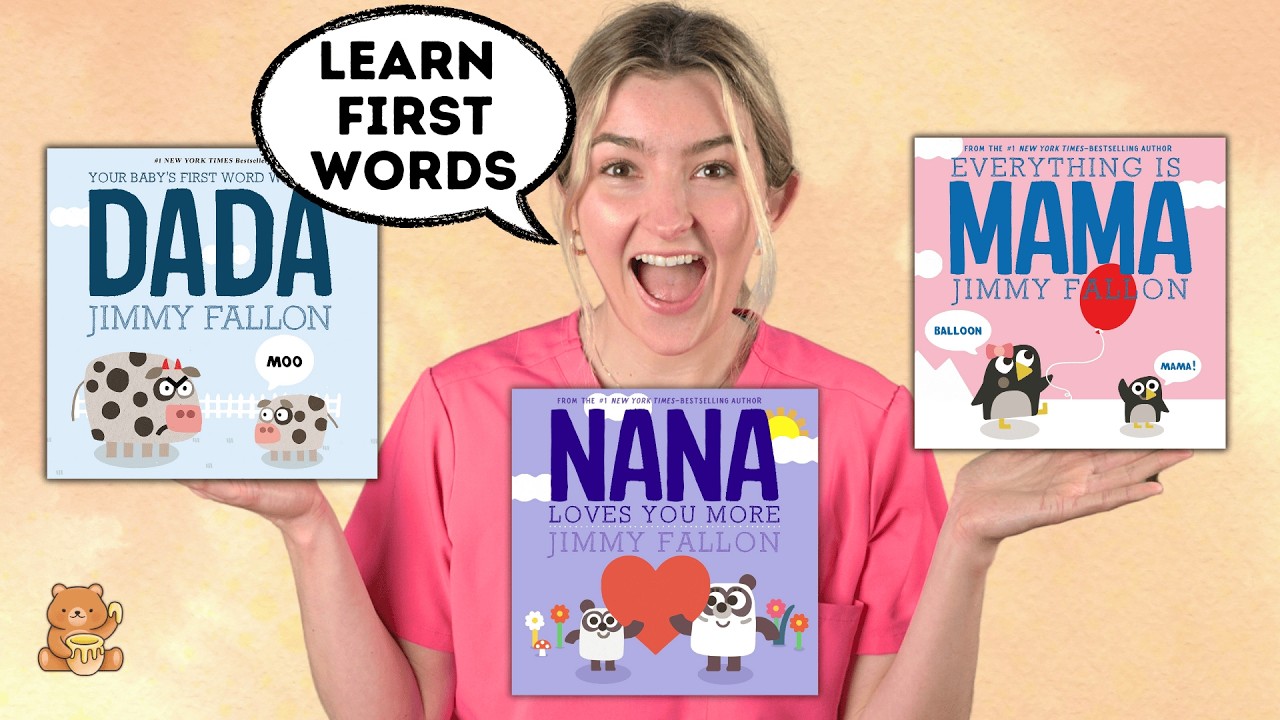 Jimmy Fallon Baby Books Read Aloud | First Words for Babies & Toddlers ...