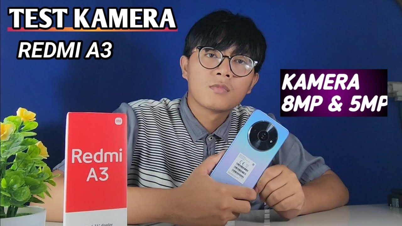 TES KAMERA REDMI A3 - YouTube