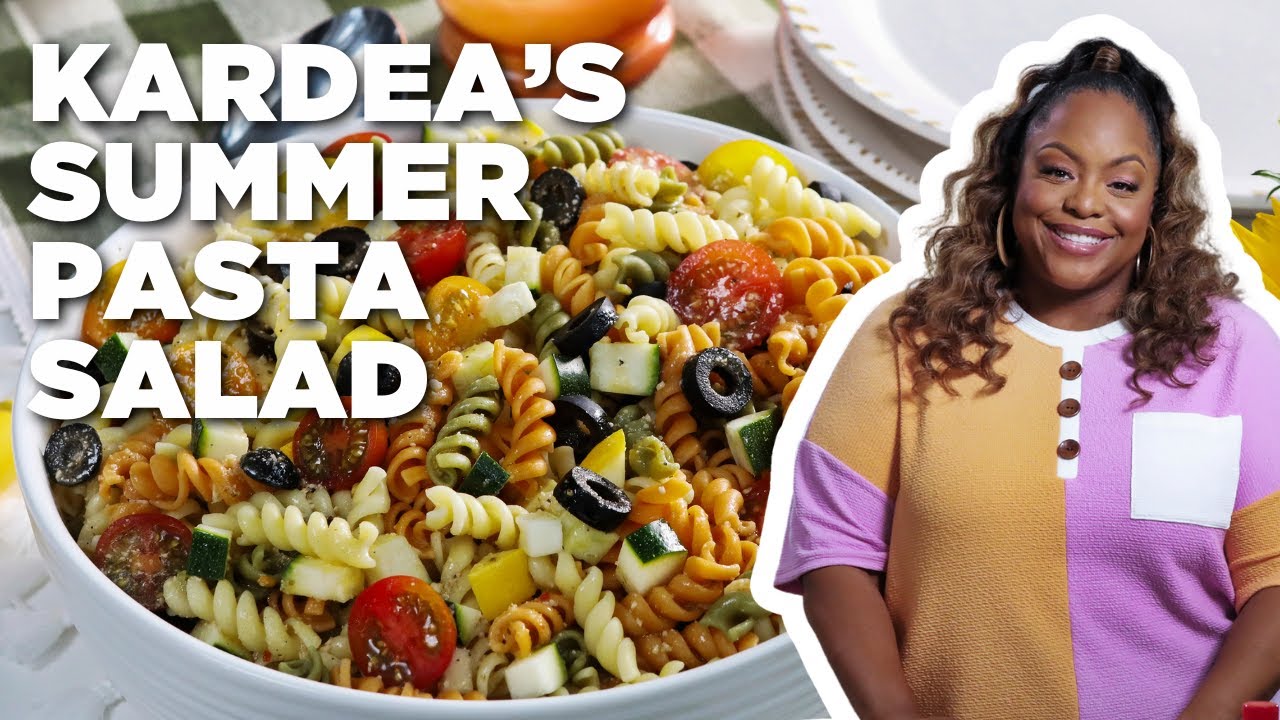 Kardea Brown's Summer Pasta Salad | Delicious Miss Brown | Food Network ...