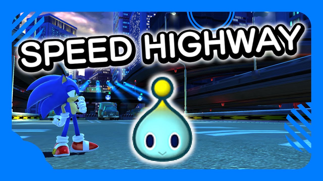 Sonic X Shadow Generations - Speed Highway Act 2 Chao Locations - YouTube