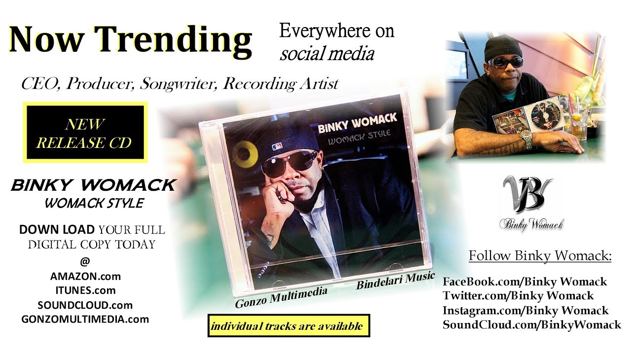 Binky Womack Live @ The Study Nightclub Hollywood,Ca - YouTube