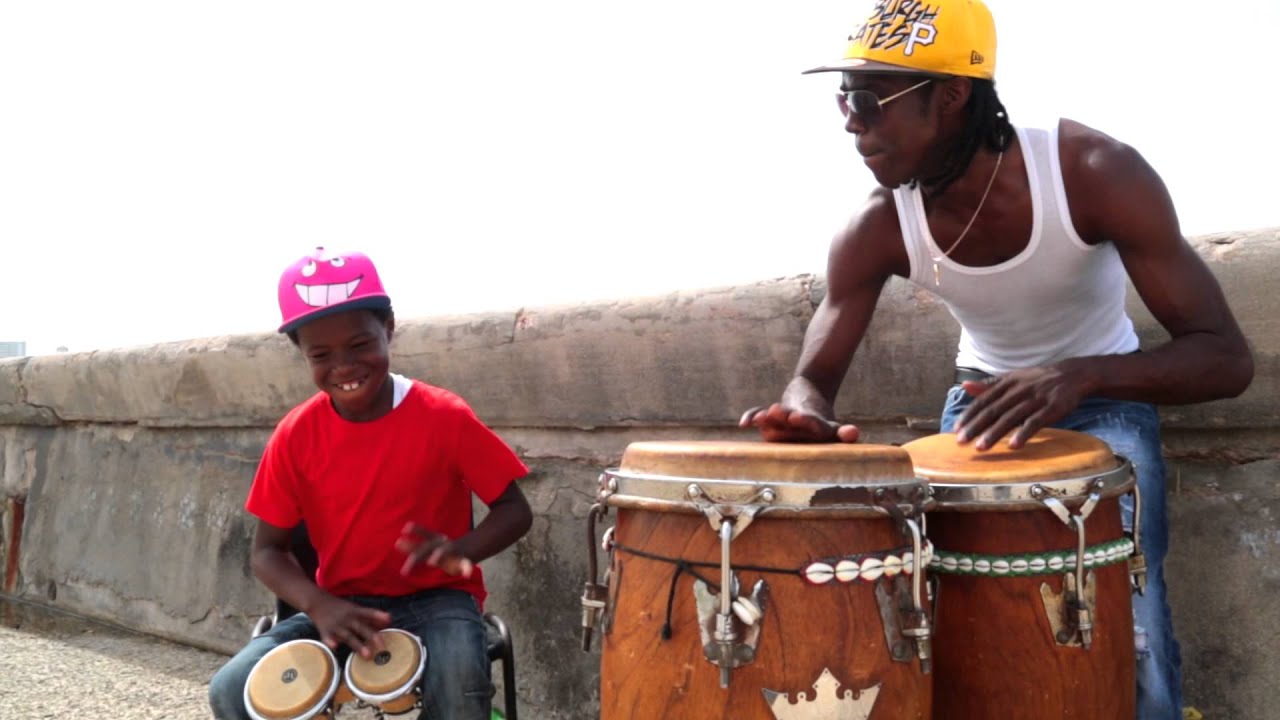 Adonis Jr - Bongo Workout - YouTube