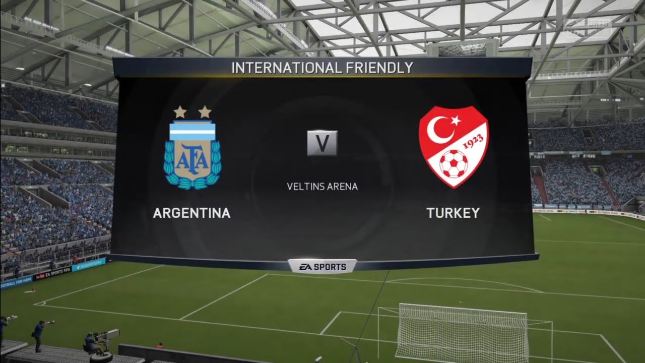 Argentina vs Turkey | FIFA 15 PS4 Gameplay - YouTube