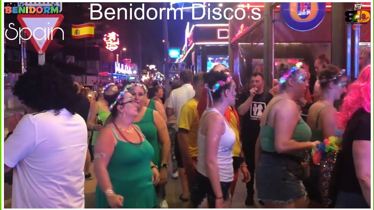 Benidorm Disco's Night Life English Street Disco Bars and Pubs Benidorm ...