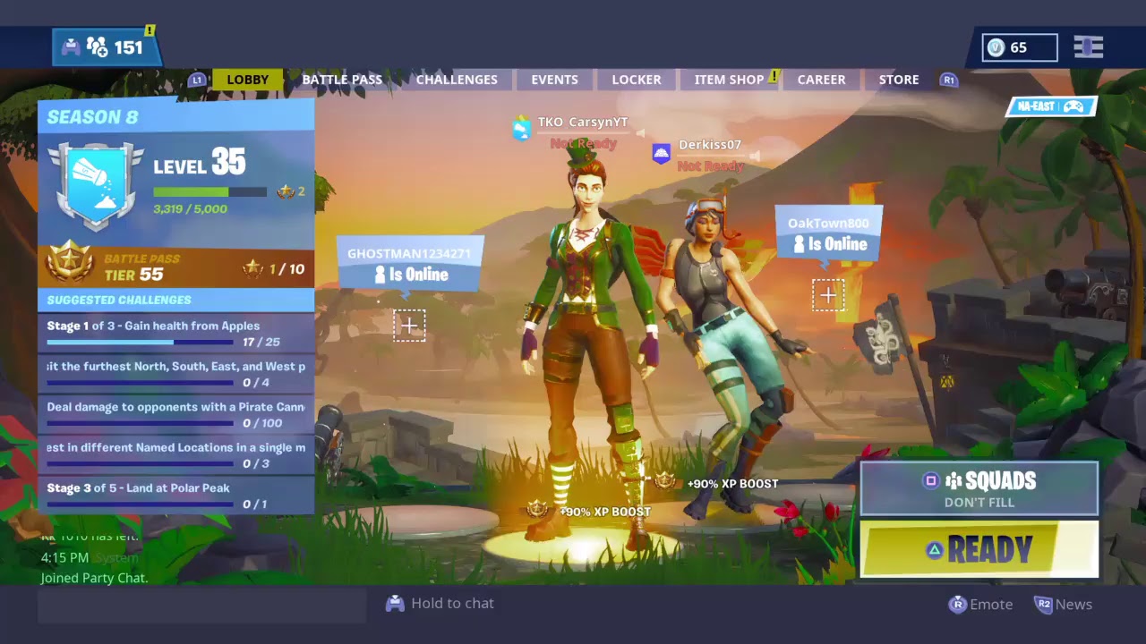 Family Friendly fortnite duos with STW come join - YouTube