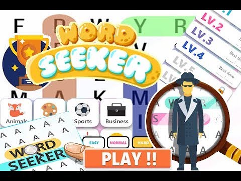 Word Seeker - Classic Word Search free game - YouTube
