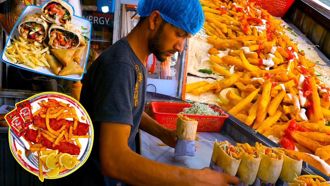 Afghan Street Food | Afghani Burger Recipe | Afghani Burger | Delicious ...