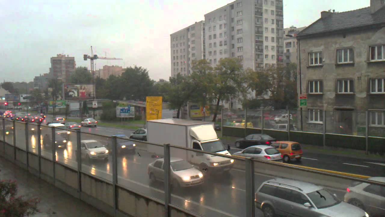 Sony Ericsson Vivaz HD 720p Video (Auto Settings) rainy day - YouTube