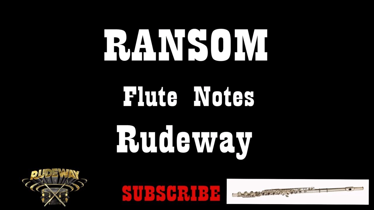 Rudeway Lil Tecca Ransom Flute Notes - YouTube