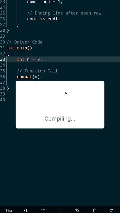 number pattern in c++#programming #shorts #viral #subscribe #viralvideos #pattern - YouTube