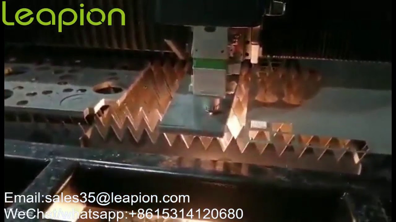Leapion high power Fiber laser cutting machine cut aluminum working ...