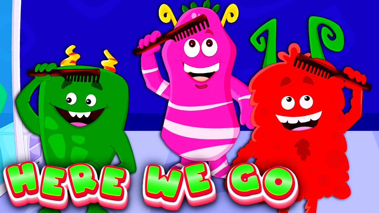 Here We Go Round The Mulberry Bush // Nursery Rhymes and Kids Songs ...