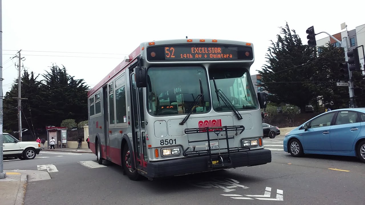 SF Muni Route Announcement: 52 Excelsior to Quintara & 14th Ave ...