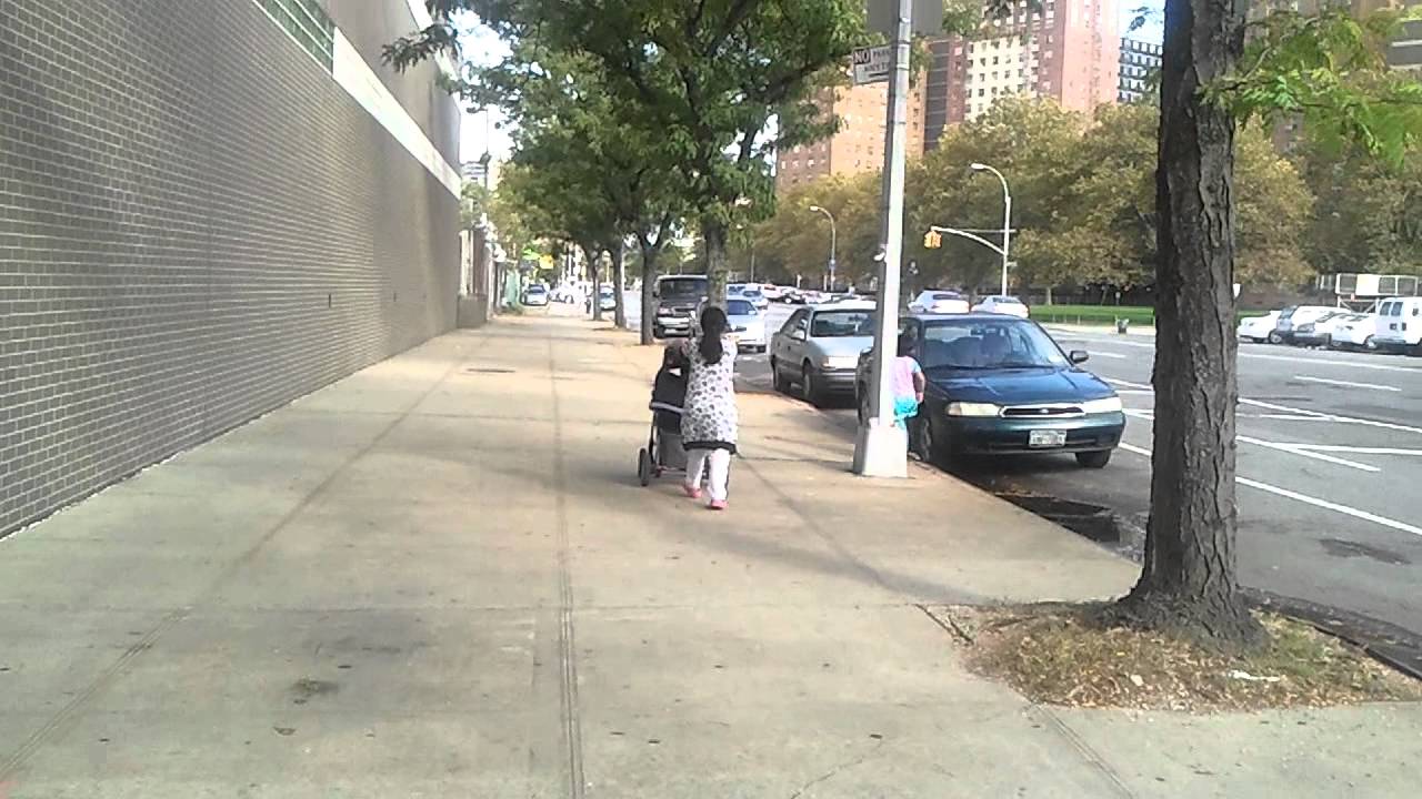 Kids on sidewalk - YouTube