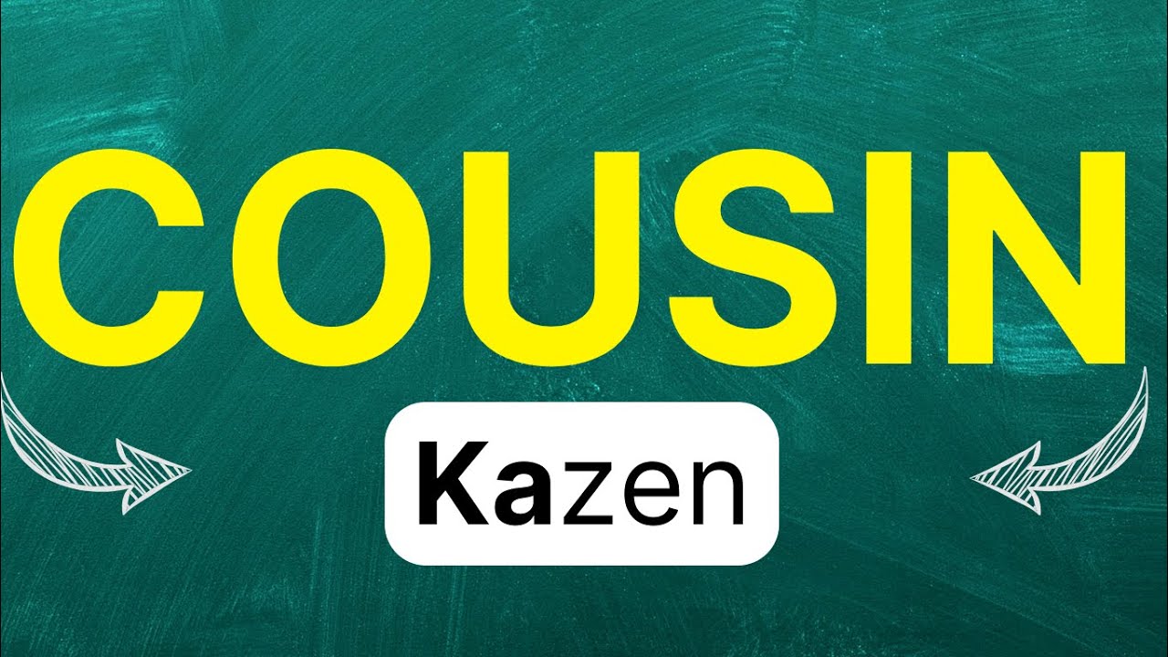 Cómo pronunciar: 'Cousin' 'Primo' 'Prima' 'Pariente cercano' en inglés ...