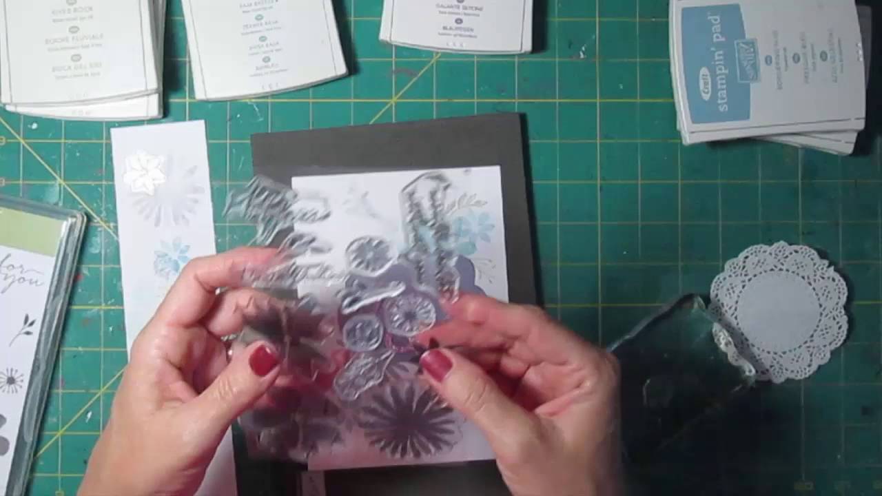 Cardmaking Process Anniversary Card - YouTube