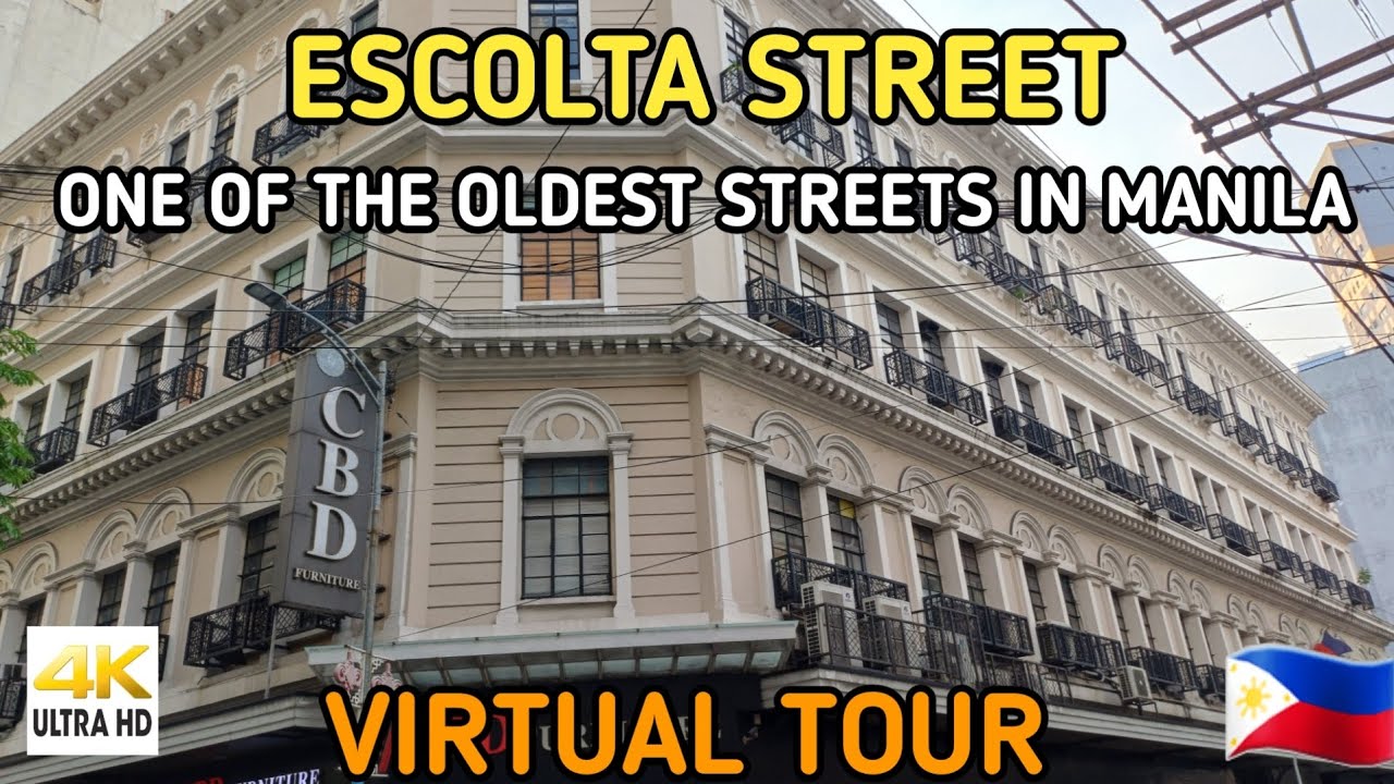 ESCOLTA STREET ONE OF THE OLDEST STREETS IN MANILA | HISTORIC STREET ...