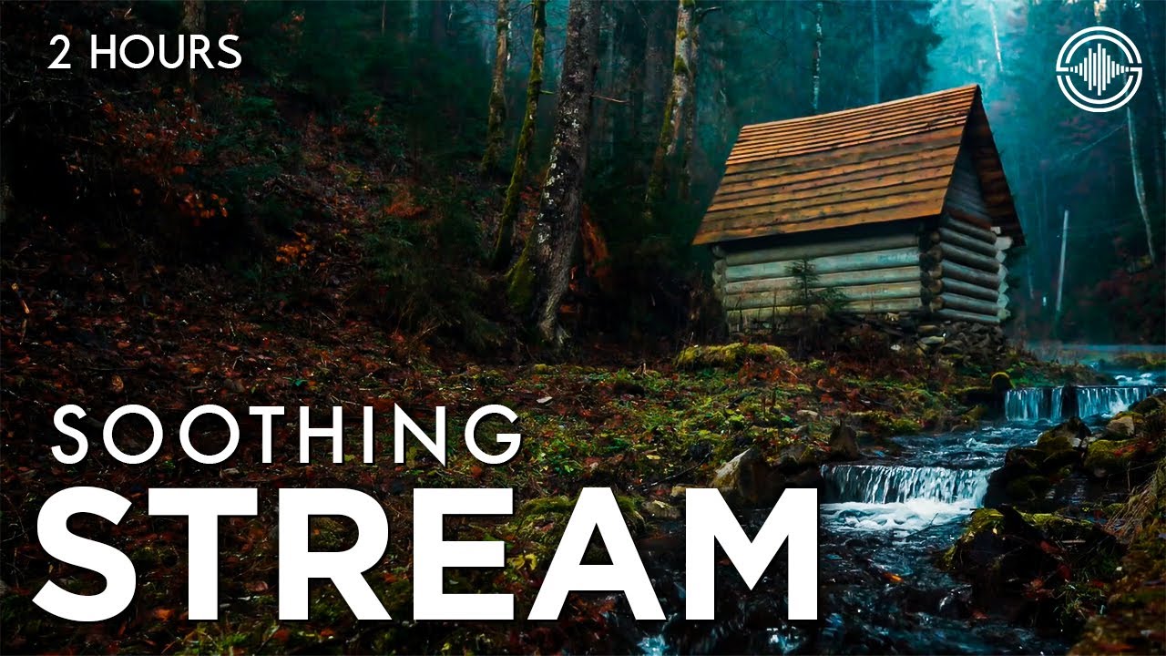 2HRS Soothing Stream and Nature Ambience { Nap / Relax / Study} # ...