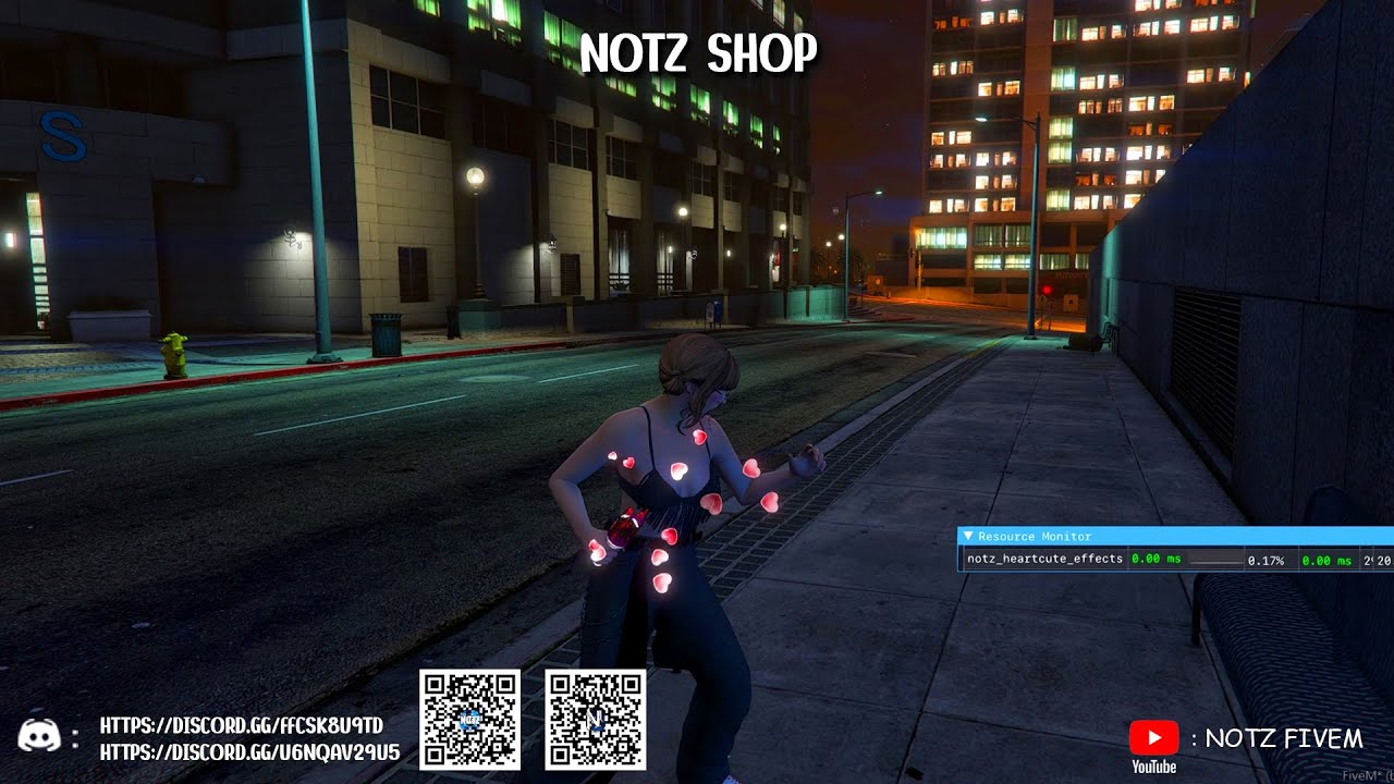 [GTAV] Fivem Weapon Effects Heart ( อาวุธเอฟเฟค หัวใจ ) - YouTube