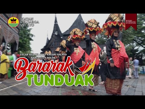 KAB. SOLOK | BARARAK TUNDUAK, Gelar Budaya Adat Nagari Salayo - YouTube