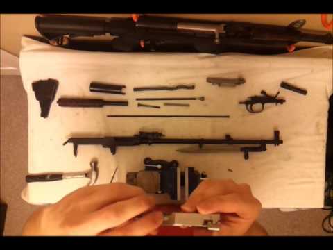 SKS Disassembly/Reassembly, stripper clip use, bolt break down - YouTube