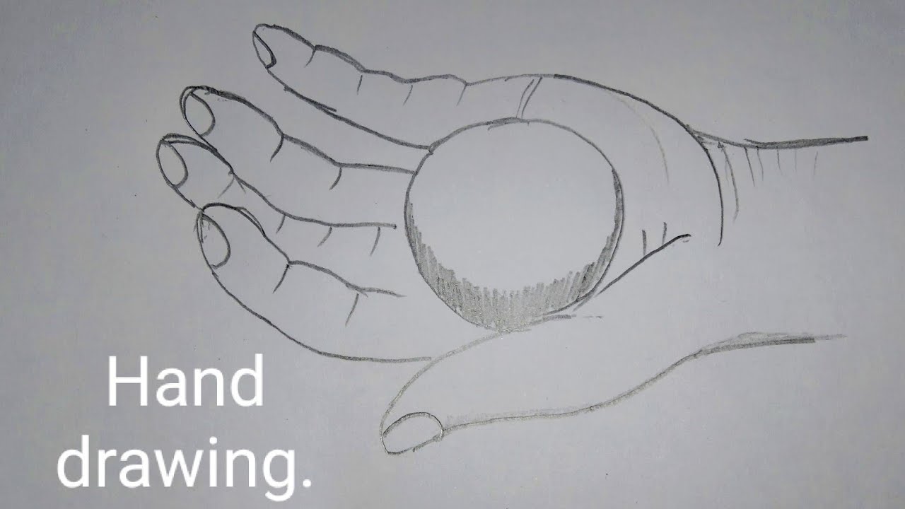 How to art hand step by step.Art with Borna. - YouTube