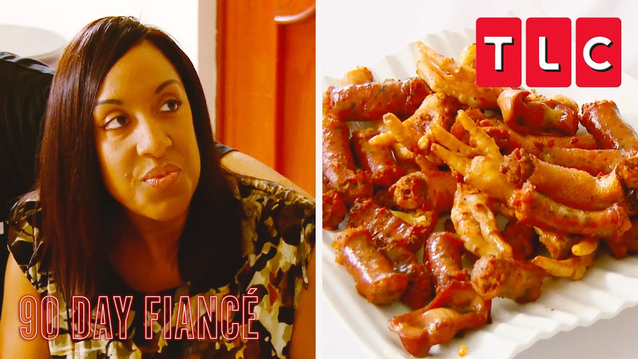 Most Awkward Food Moments | 90 Day Fiancé | TLC - YouTube