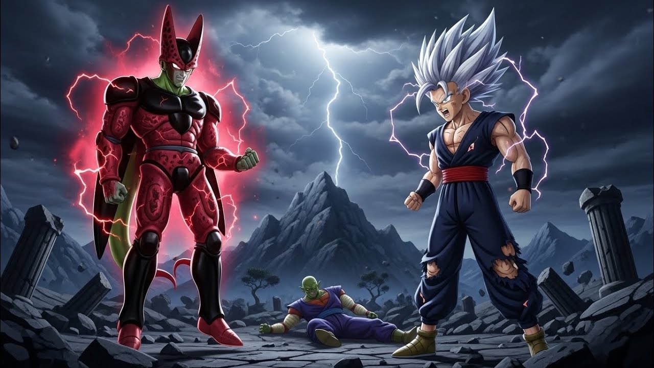 Cell’s Revenge Training Arc – Cell Max super vs Angry Gohan Rage ...