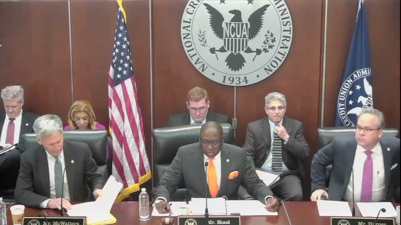 2020 February NCUA Board Meeting - YouTube