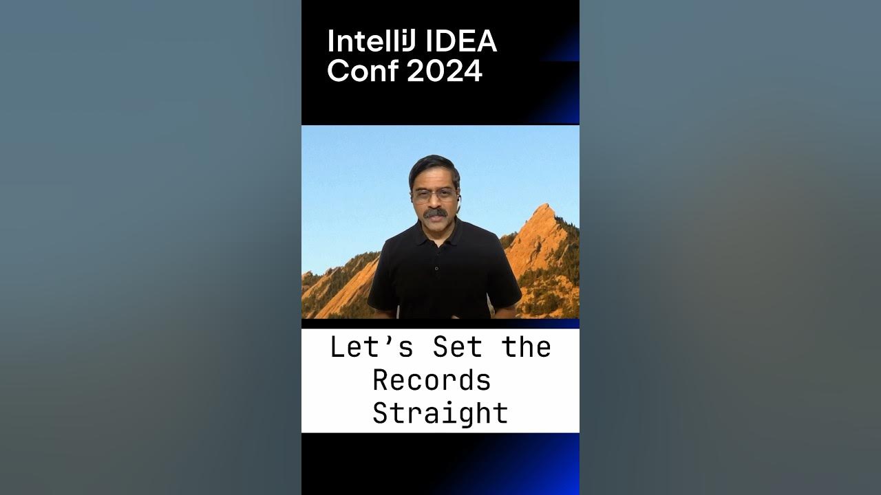 Dr. Venkat Subramaniam at IntelliJ IDEA Conf 2024 - YouTube