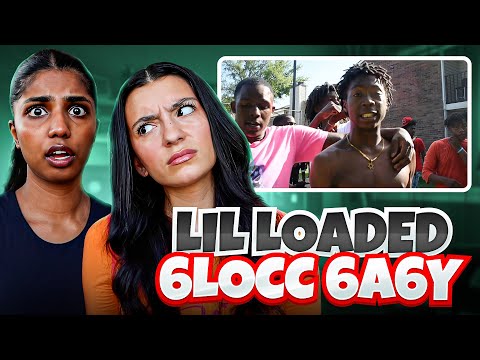 Canadian Girls React to Lil Loaded “6LOCC 6A6Y” 🔥 We Did NOT Expect That! #lilloaded #6locc6a6y #rap