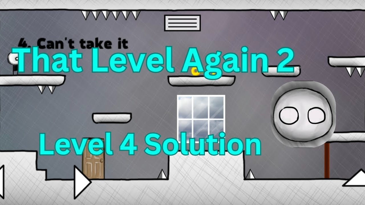 That Level Again 2 level 4 Solution - YouTube