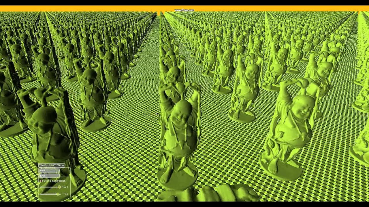 Voxel Octree Raycasting 1920x102430 50fps Youtube