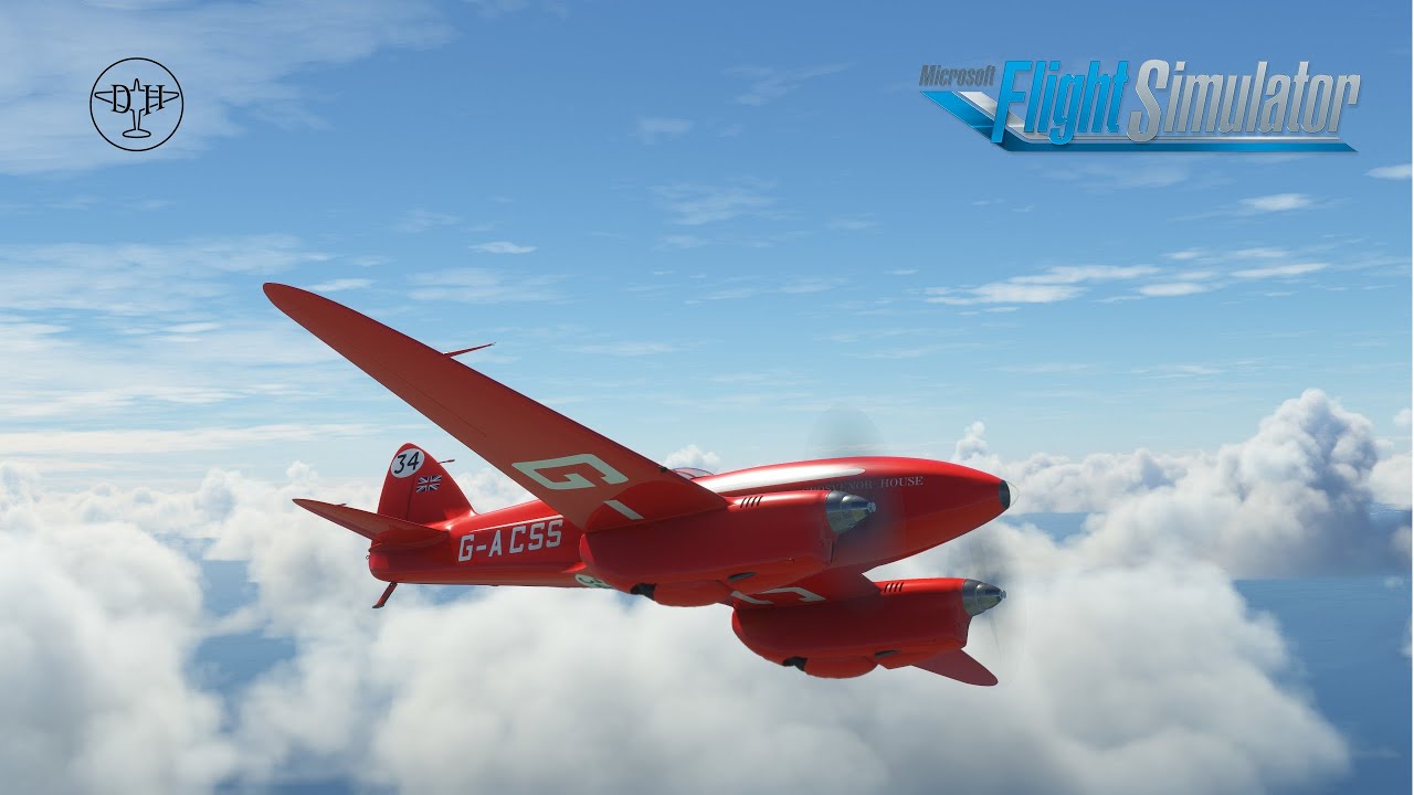 A nice freeware De Havilland Comet - Aerobatics over California’s Coast ...