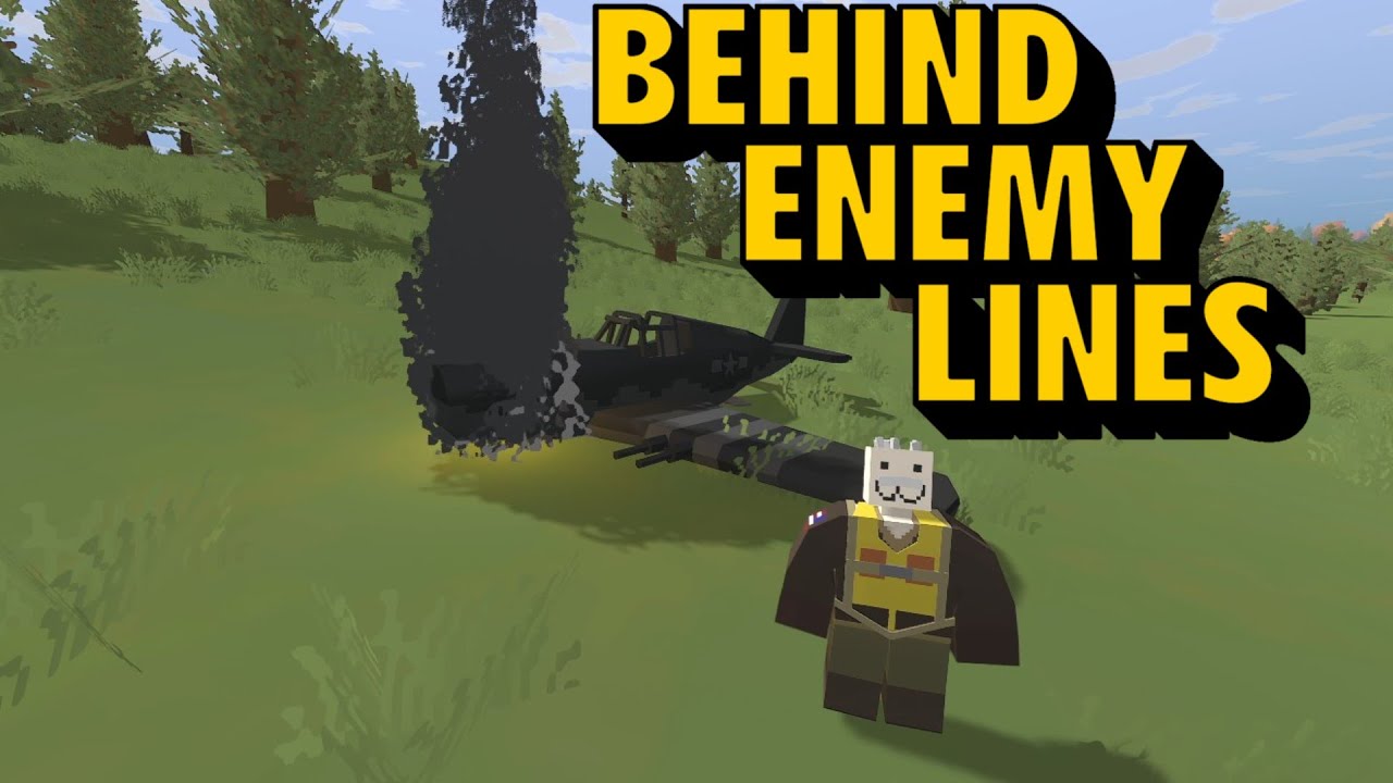 Shot down behind enemy lines! (Unturned WW2 duel) - YouTube