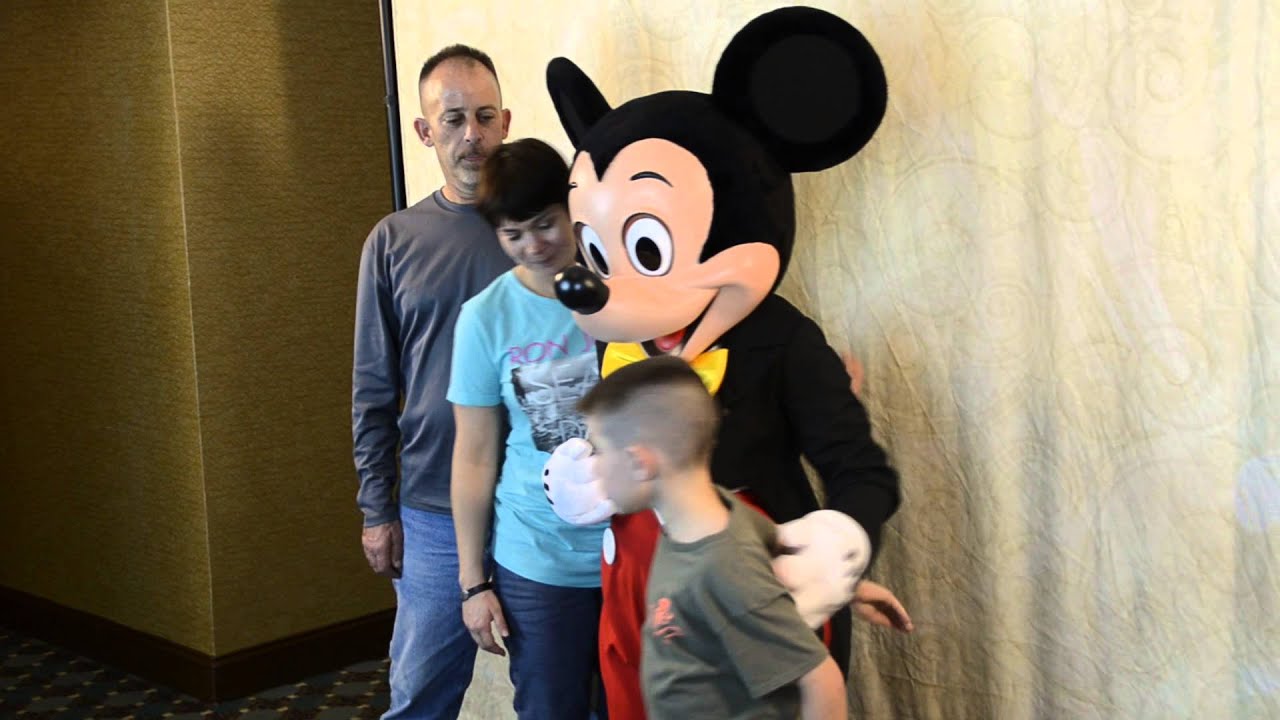 Davis Family with Mickey - YouTube