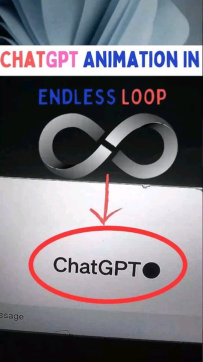 Making ChatGpt App Animation In Endless Loop #shorts #chatgpt #ai - YouTube