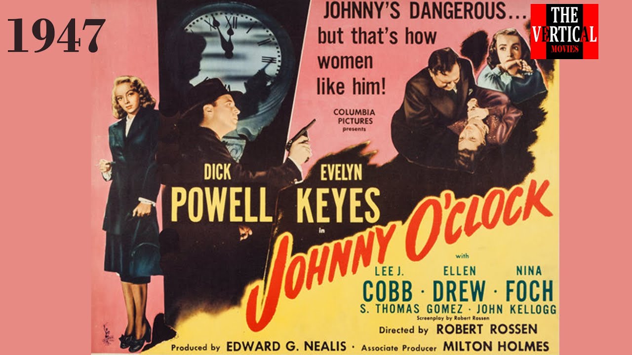 Johnny O'Clock | 1947 | Crime Drama Film Noir - YouTube