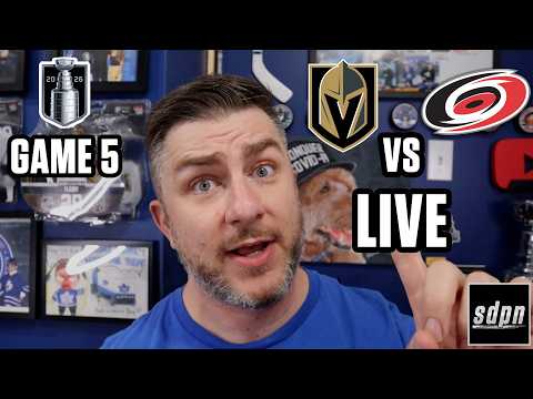 Stanley Cup Final: Hurricanes vs Golden Knights GAME 5 LIVE w/ Steve Dangle