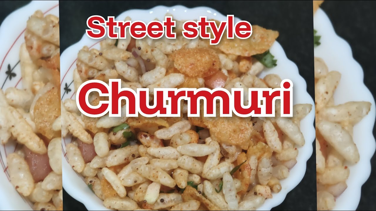 Street style Churmuri #churmuri #murmurarecipe - YouTube