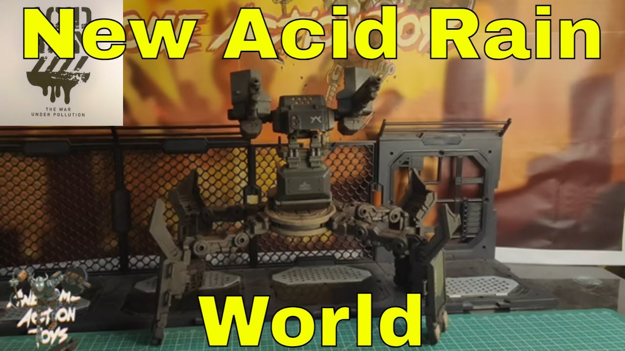 Acid Rain World Waterstrider 1:18 scale mech walker. Great, but amazing ...