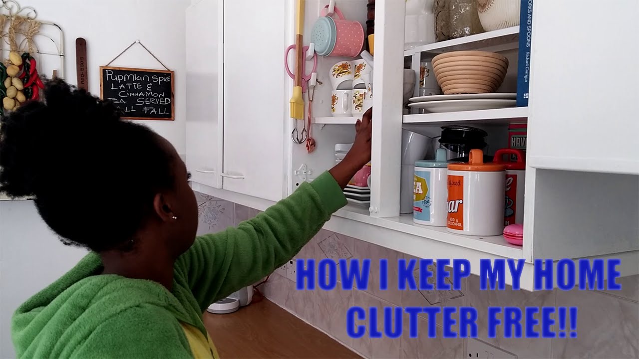 DECLUTTER WITH ME - HOW I MAINTAIN A DECLUTTERED HOME - YouTube