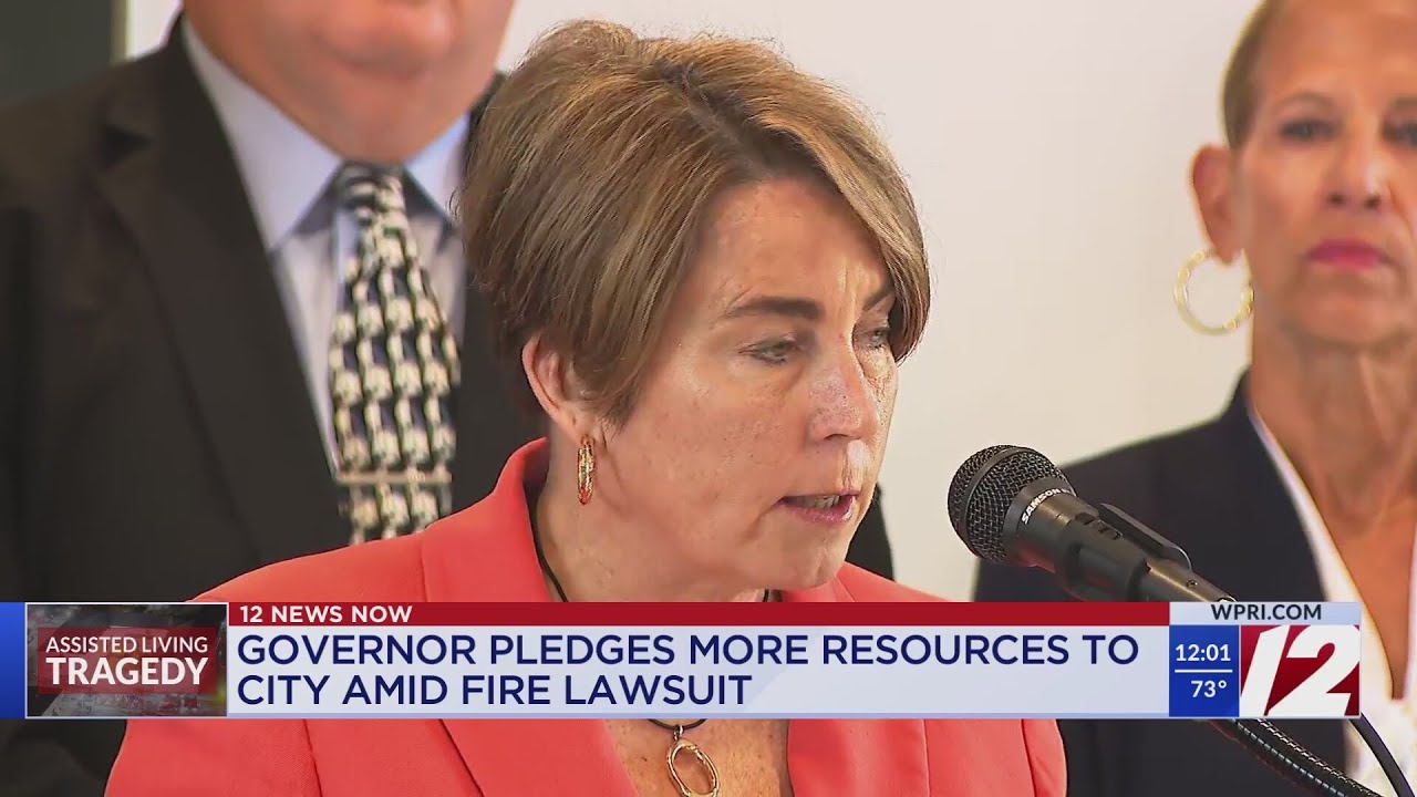 Lawsuit filed after deadly Gabriel House fire as Governor Healey visits ...